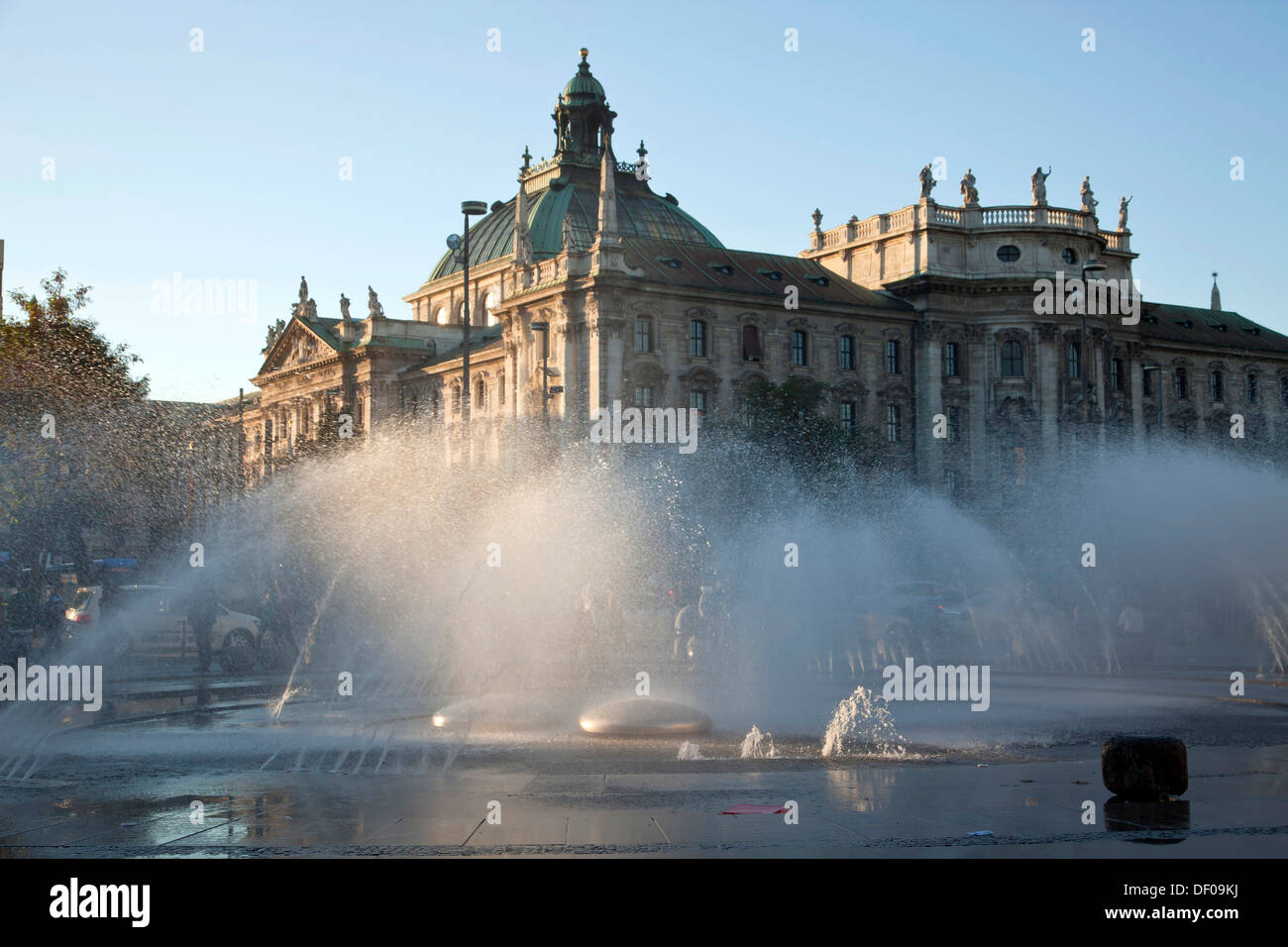 fountain at Karlsplatz or Stachus in Munich, Bavaria, Germany Stock ...