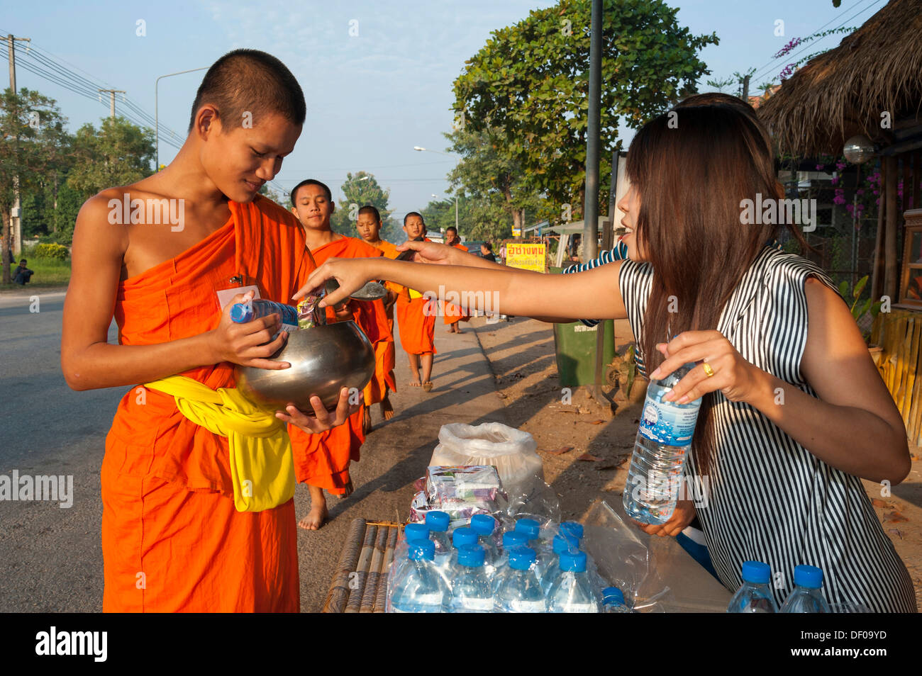 Buddhist begging bowl hi-res stock photography and images - Alamy