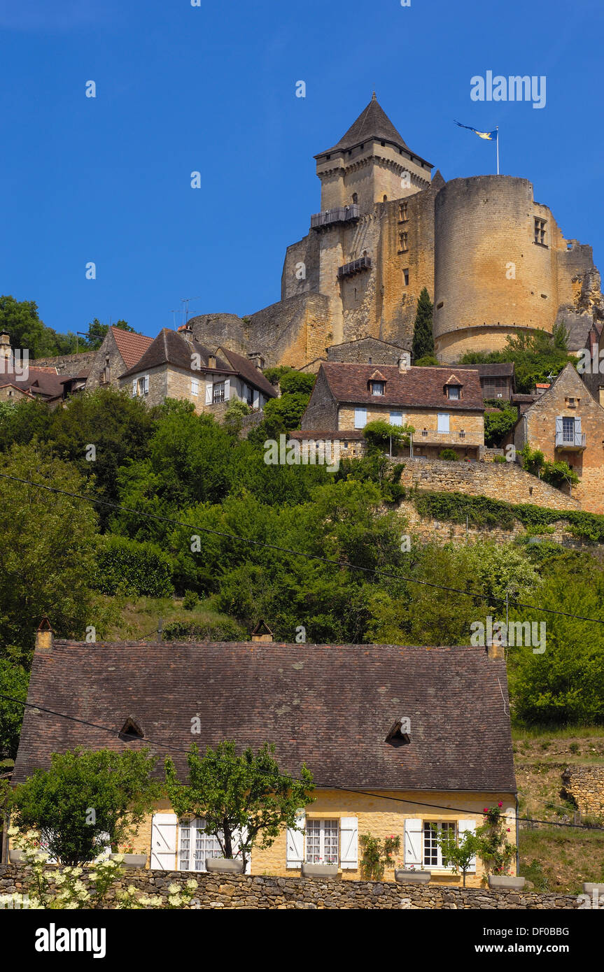 Castelnaud, Castle, Castelnaud la Chapelle, Perigord, Dordogne valley ...