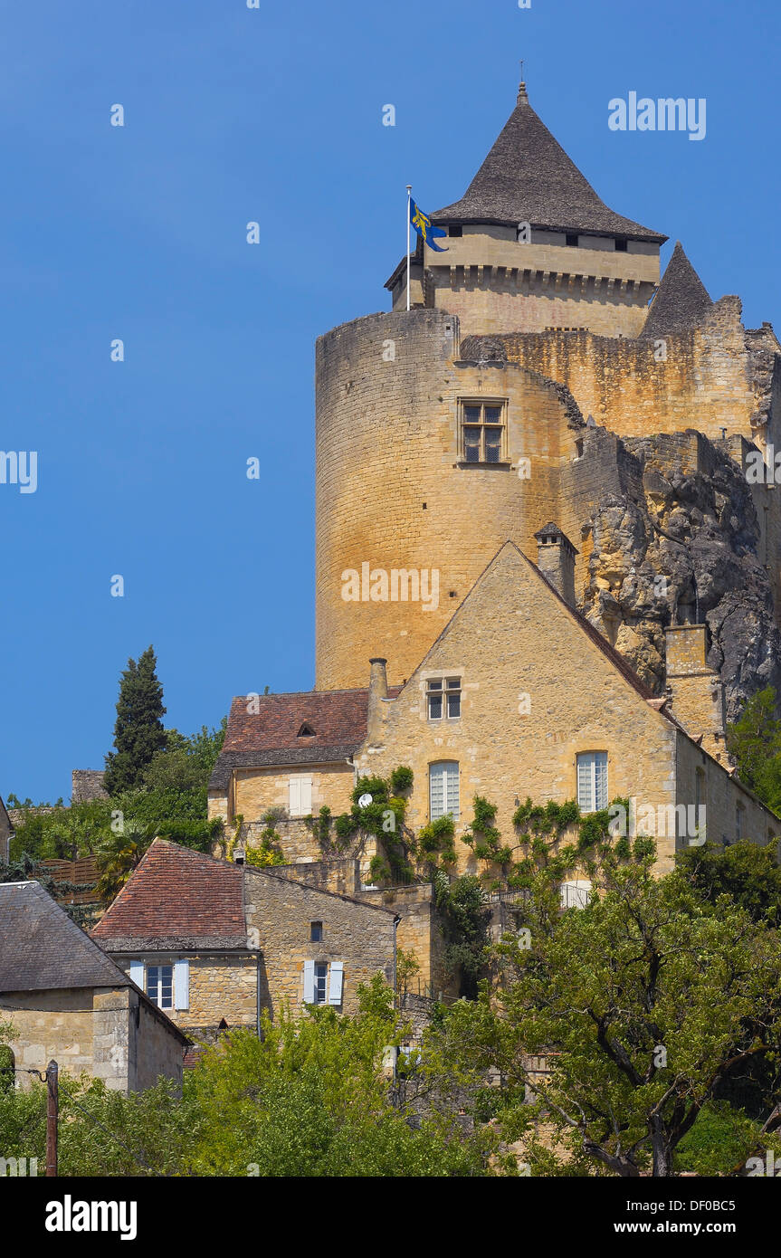 Castelnaud, Castle, Castelnaud la Chapelle, Perigord, Dordogne valley ...