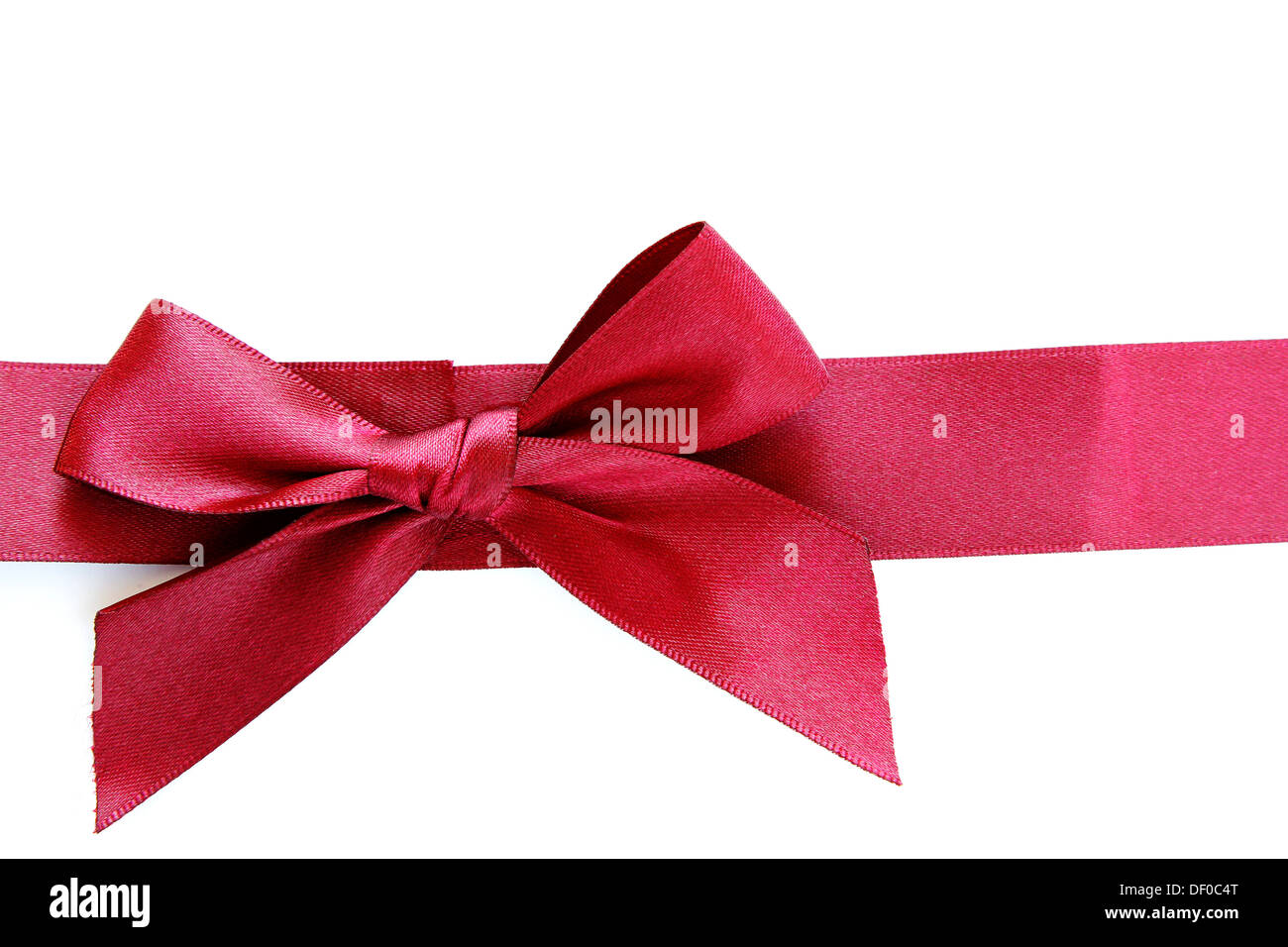 Red ribbon knot hi-res stock photography and images - Alamy