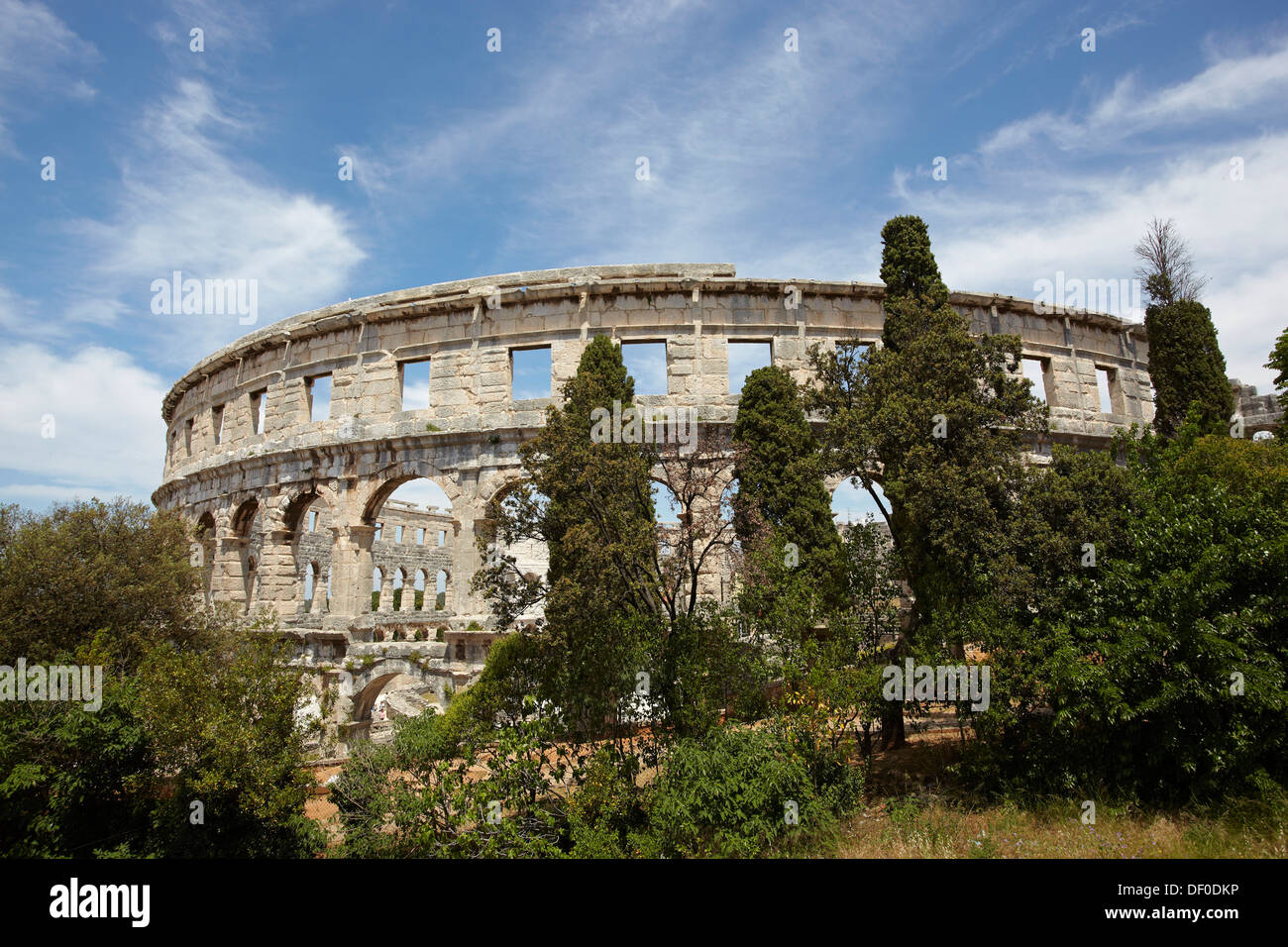 Amphitheatre, Pula Arena, Pula, Croatia Stock Photo - Alamy
