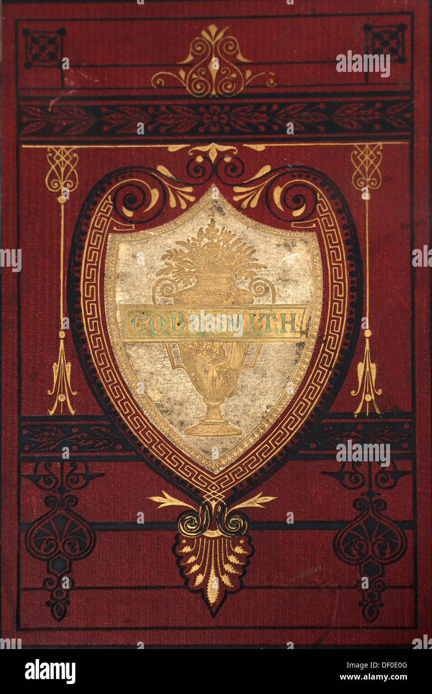 Cover Of Goldsmith's Poems And Prose Works A Book Of Oliver Goldsmith's ...