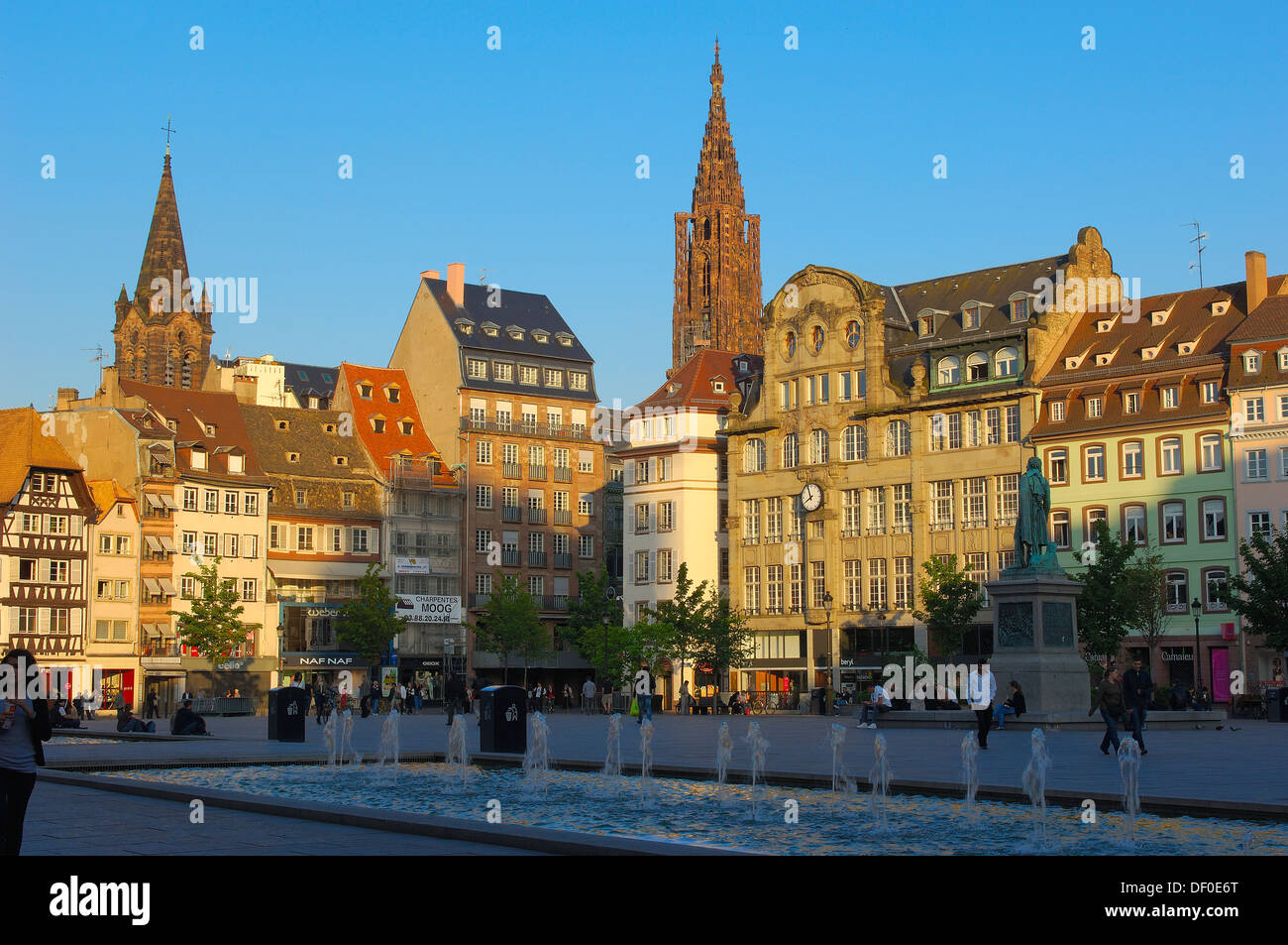 Strasbourg, Kleber square, UNESCO world heritage site, Place Kleber ...
