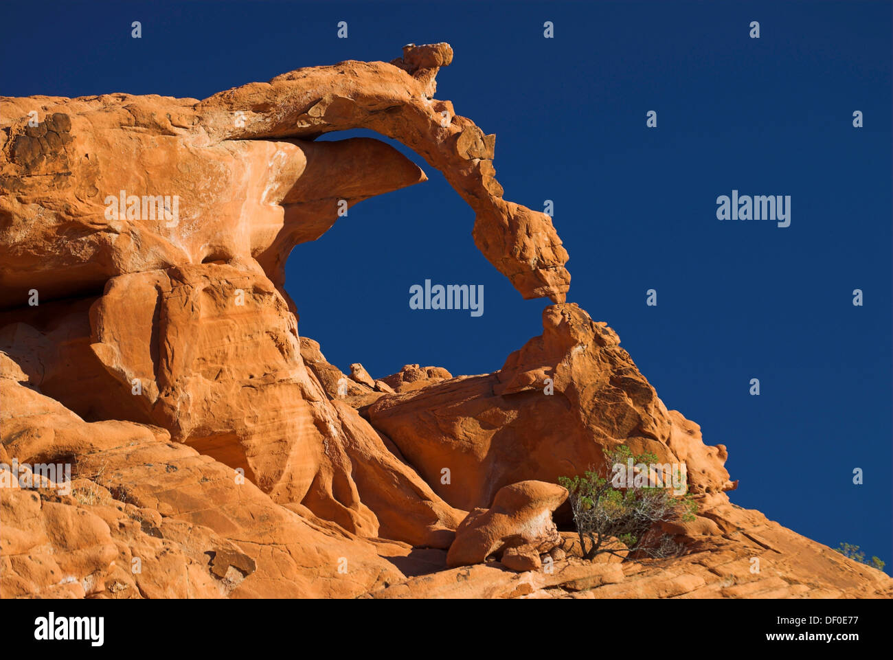 Ephemeral Arch in the Valley of Fire, Nevada, USA Stock Photo - Alamy