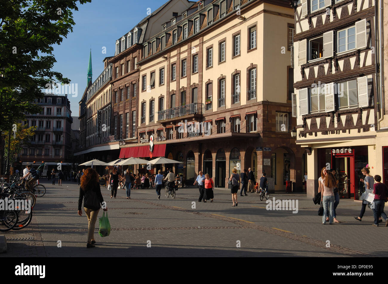 Strasbourg, Kleber square, UNESCO world heritage site, Place Kleber ...