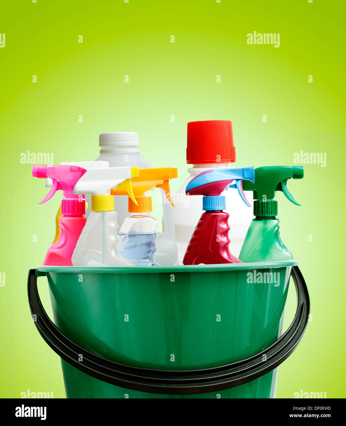 Containers for household cleaning products hi-res stock photography and ...