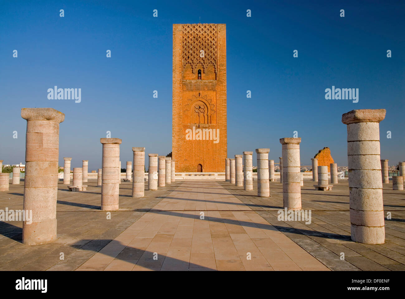 Tower pillars rabat morocco hi-res stock photography and images - Alamy