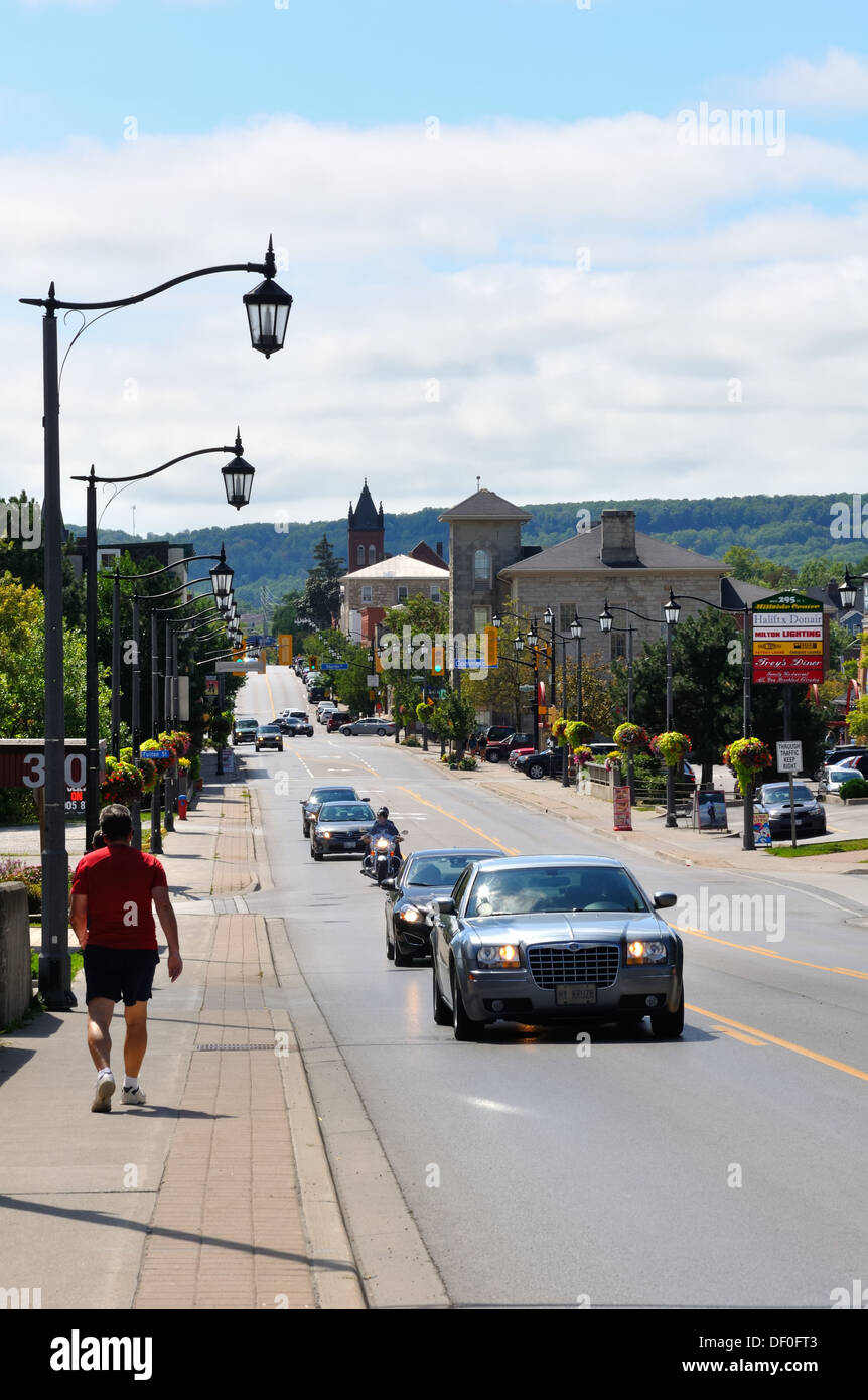 Vehicles passing through Milton, Ontario, Canada Stock Photo - Alamy