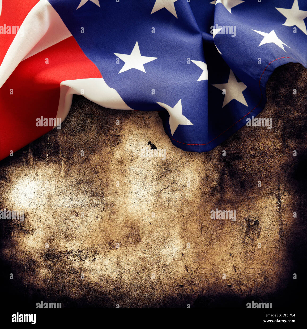 American flag grunge background hi-res stock photography and images - Alamy