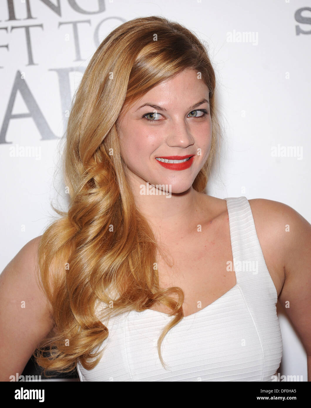 Hollywood, California, USA. 25th Sep, 2013. Rebekah Brandes arrives for ...