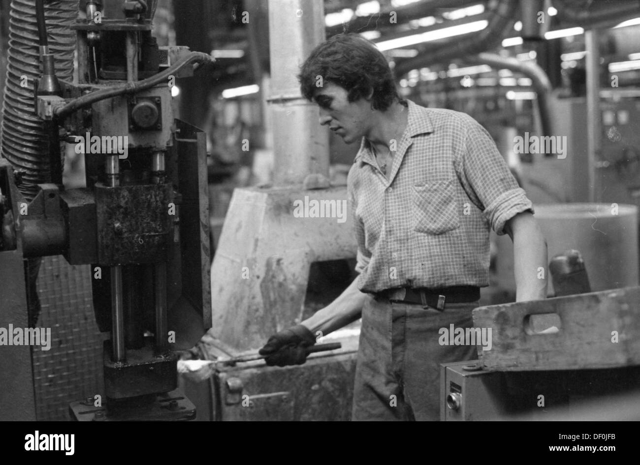 The production of Amaturenherstellers Grohe 30 years ago was a factory ...