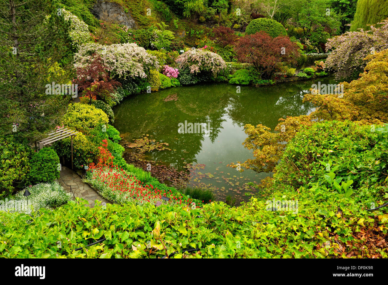 World famous butchart gardens hi-res stock photography and images - Alamy