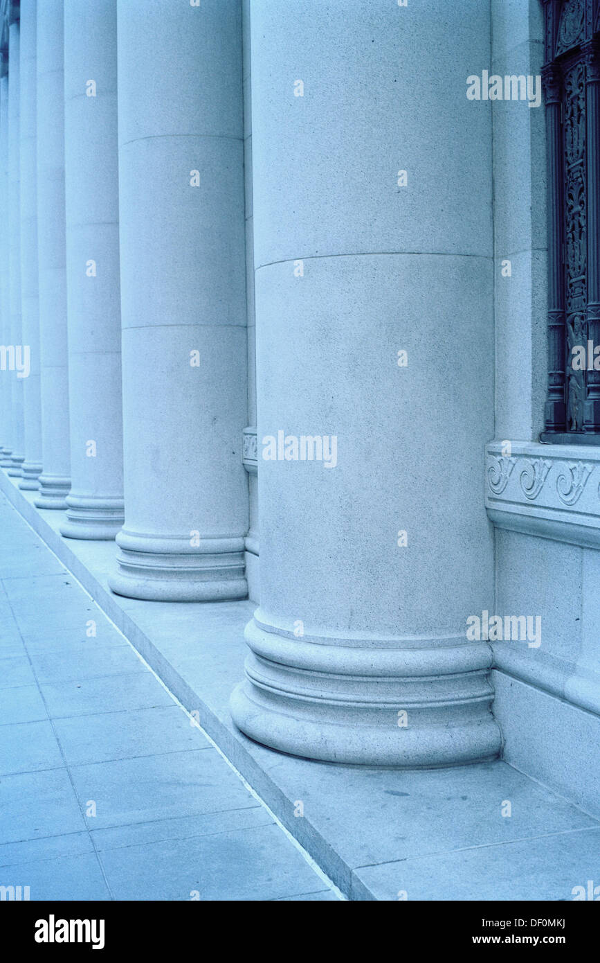 Row of columns Stock Photo - Alamy