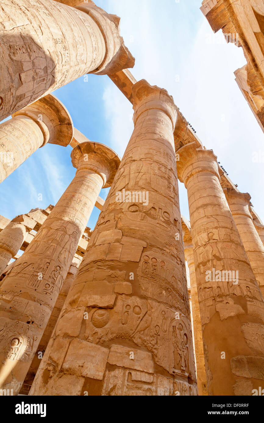 Karnak Temple in Luxor. Egypt Stock Photo - Alamy
