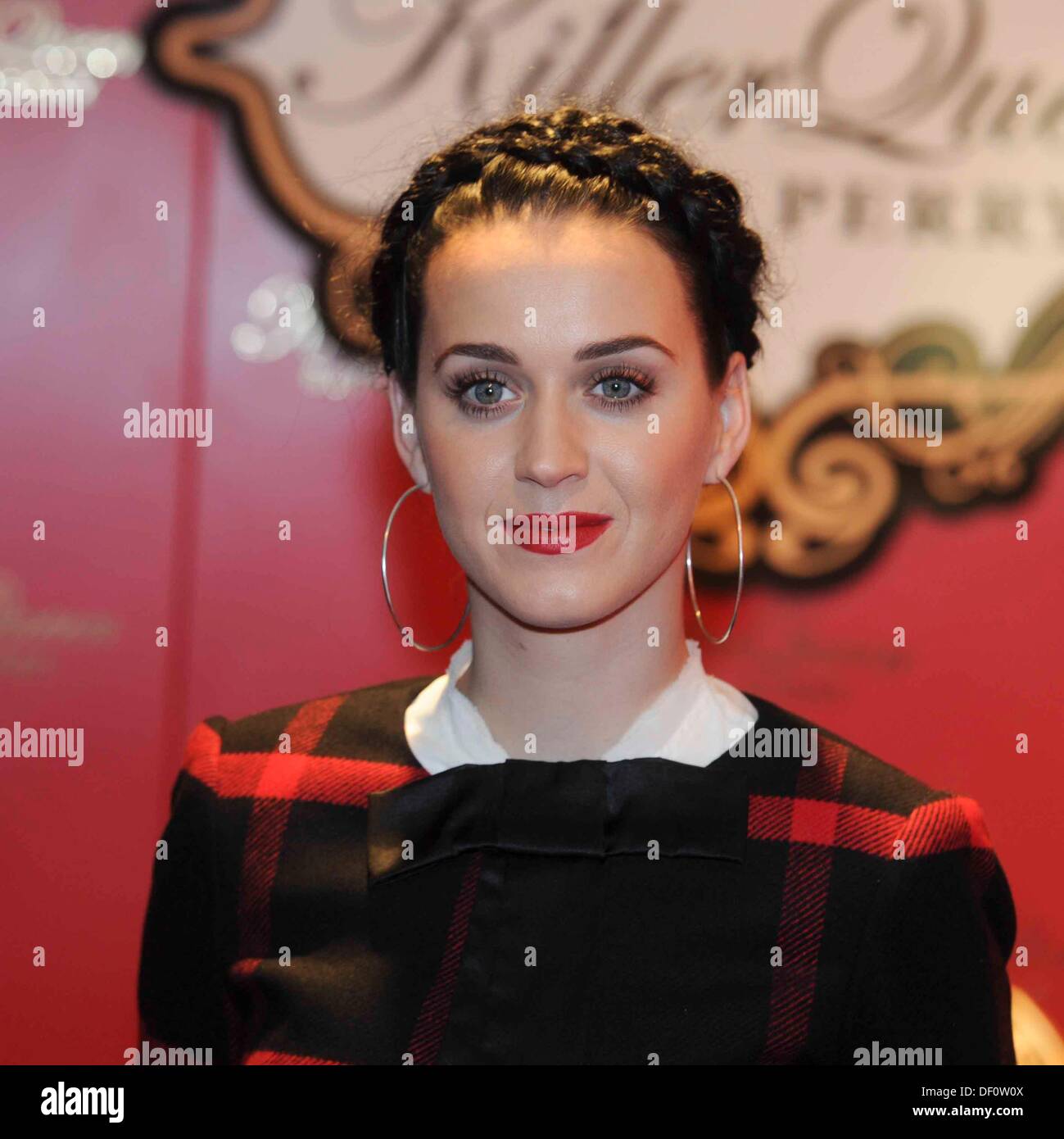Berlin, Germany. 25th Sep, 2013. Singer Katy Perry presents her new ...