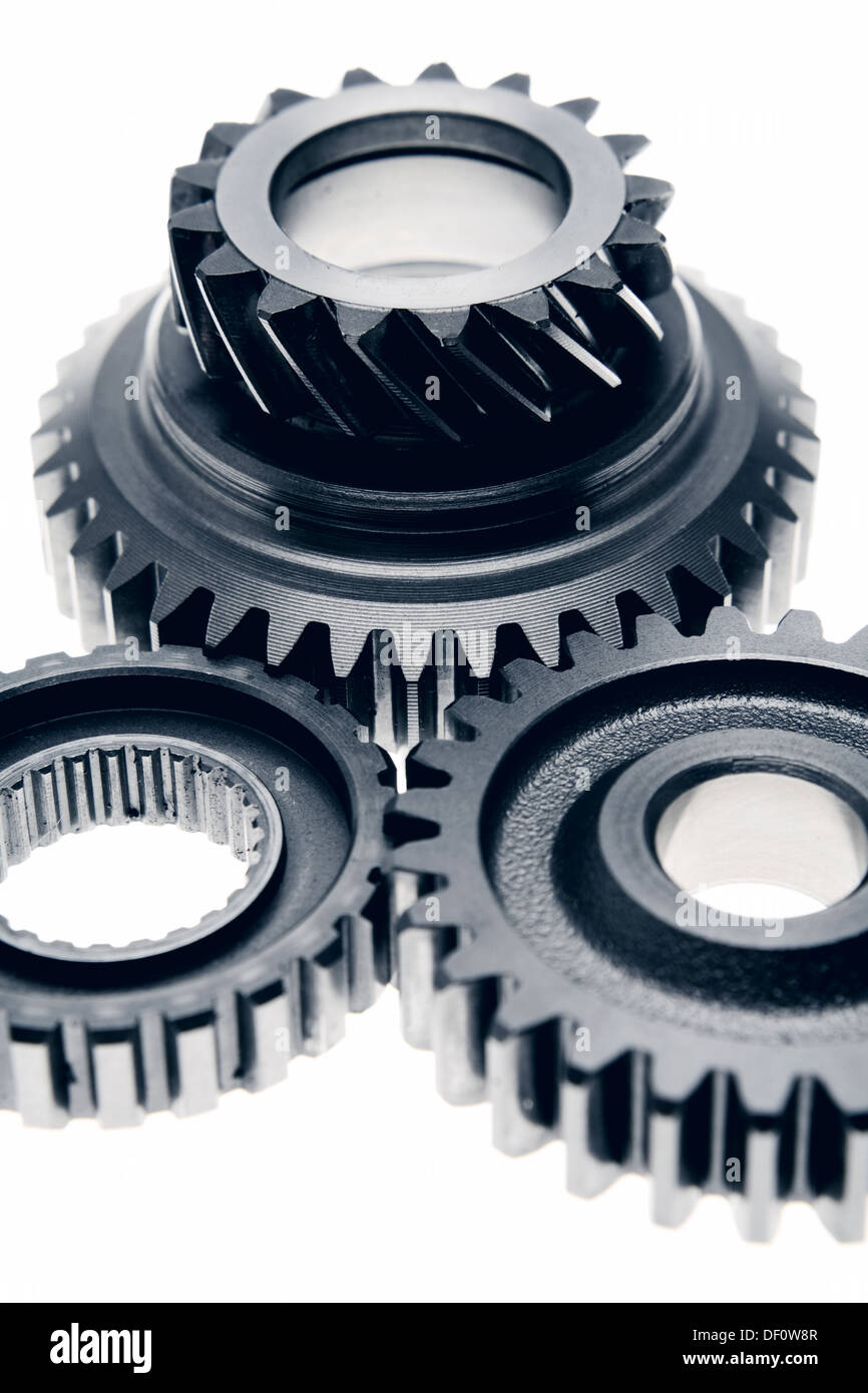 Metal cogwheels concept teamwork hi-res stock photography and images ...