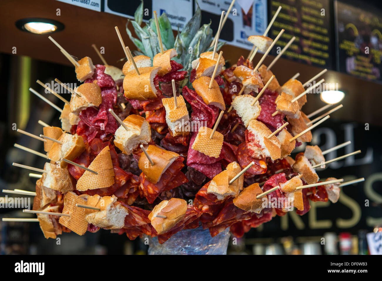 Spanish tapas pinchos hi-res stock photography and images - Alamy