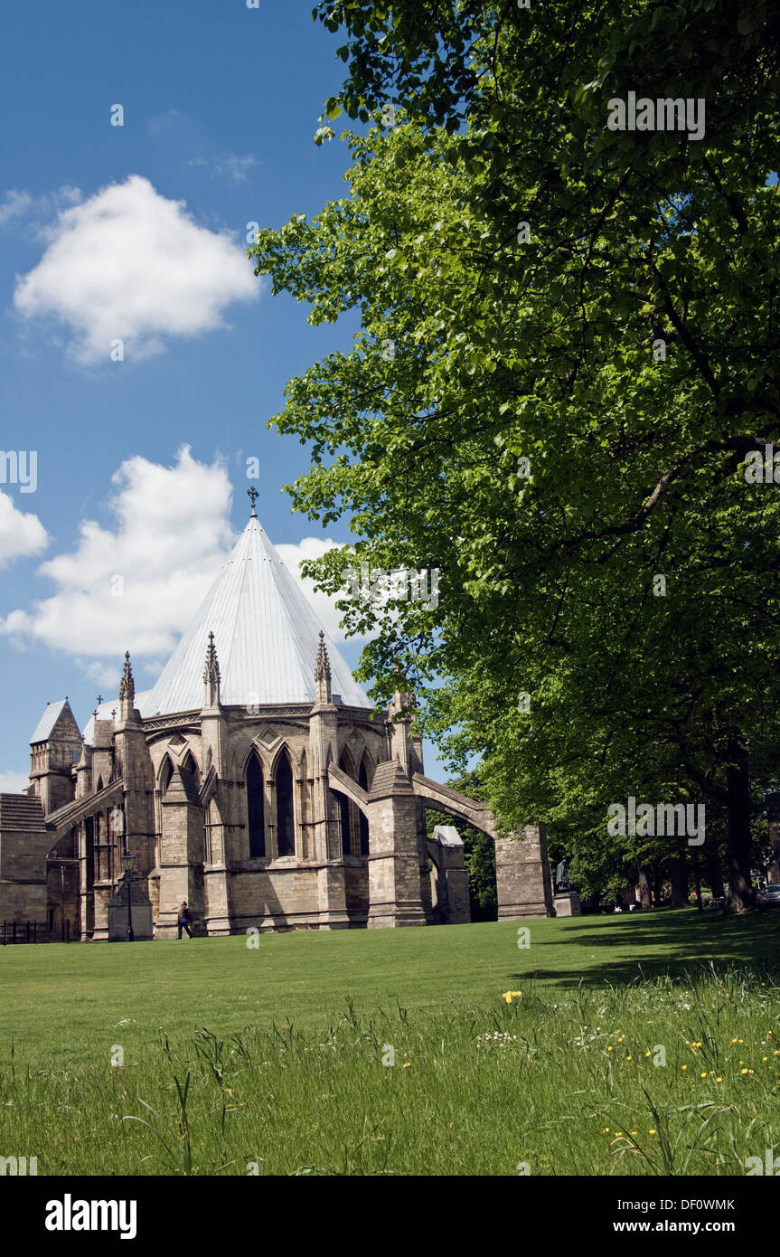 the old Minster Lincoln Stock Photo - Alamy