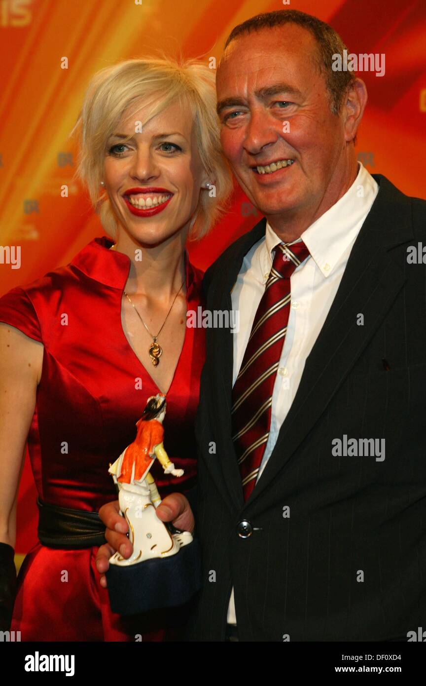 Katja Hofmann-Eichinger and Bernd Eichinger at the Bavarian Film Award 2009 in Munich on the ...