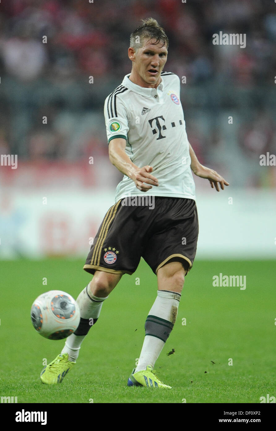 Munich, Germany. 25th Sep, 2013. Munich's Bastian Schweinsteiger during ...