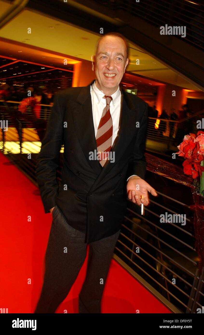Bernd Eichinger at the opening of the Berlinale 2003 with the film ...