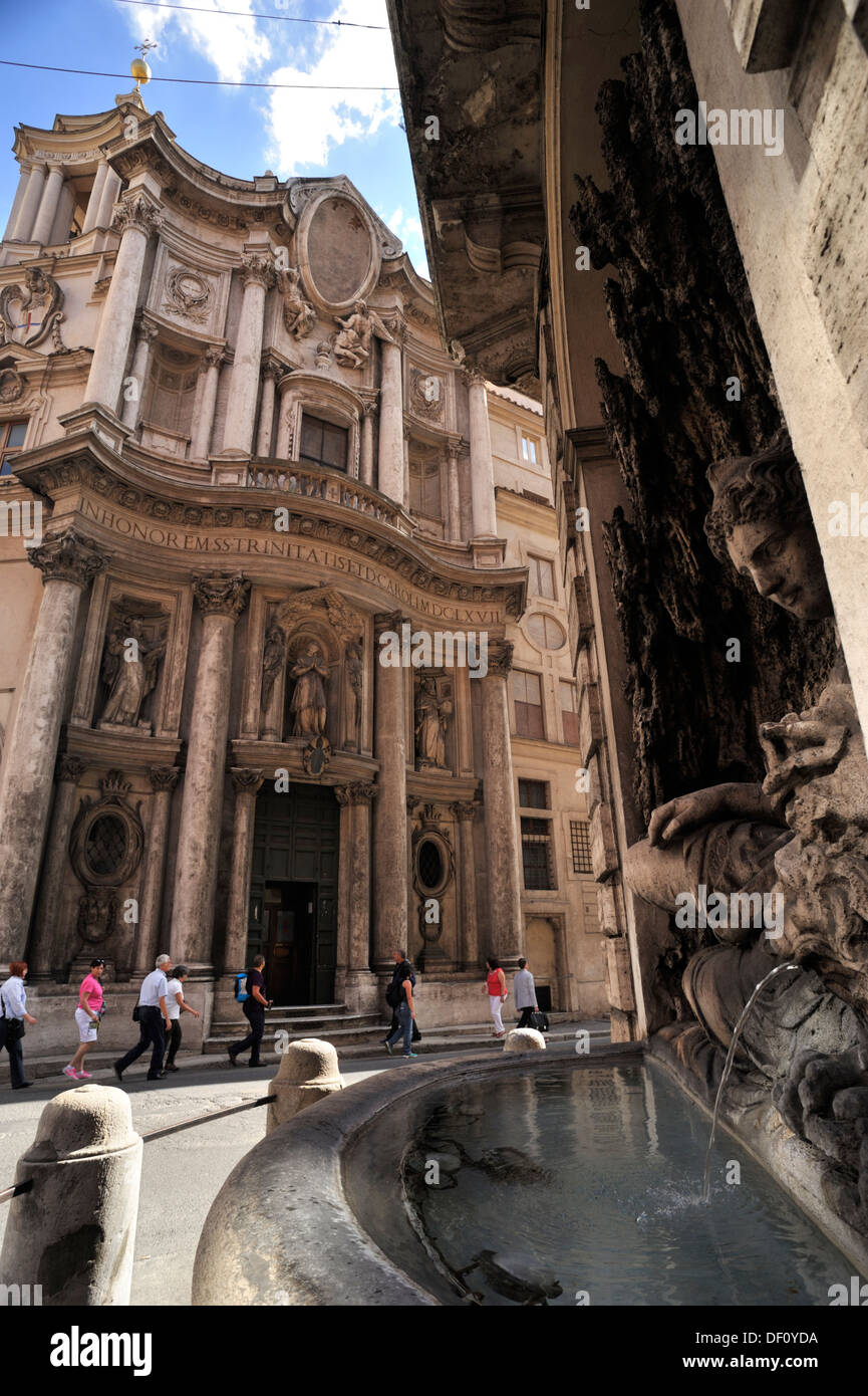 St charles of the four fountains hi-res stock photography and images ...