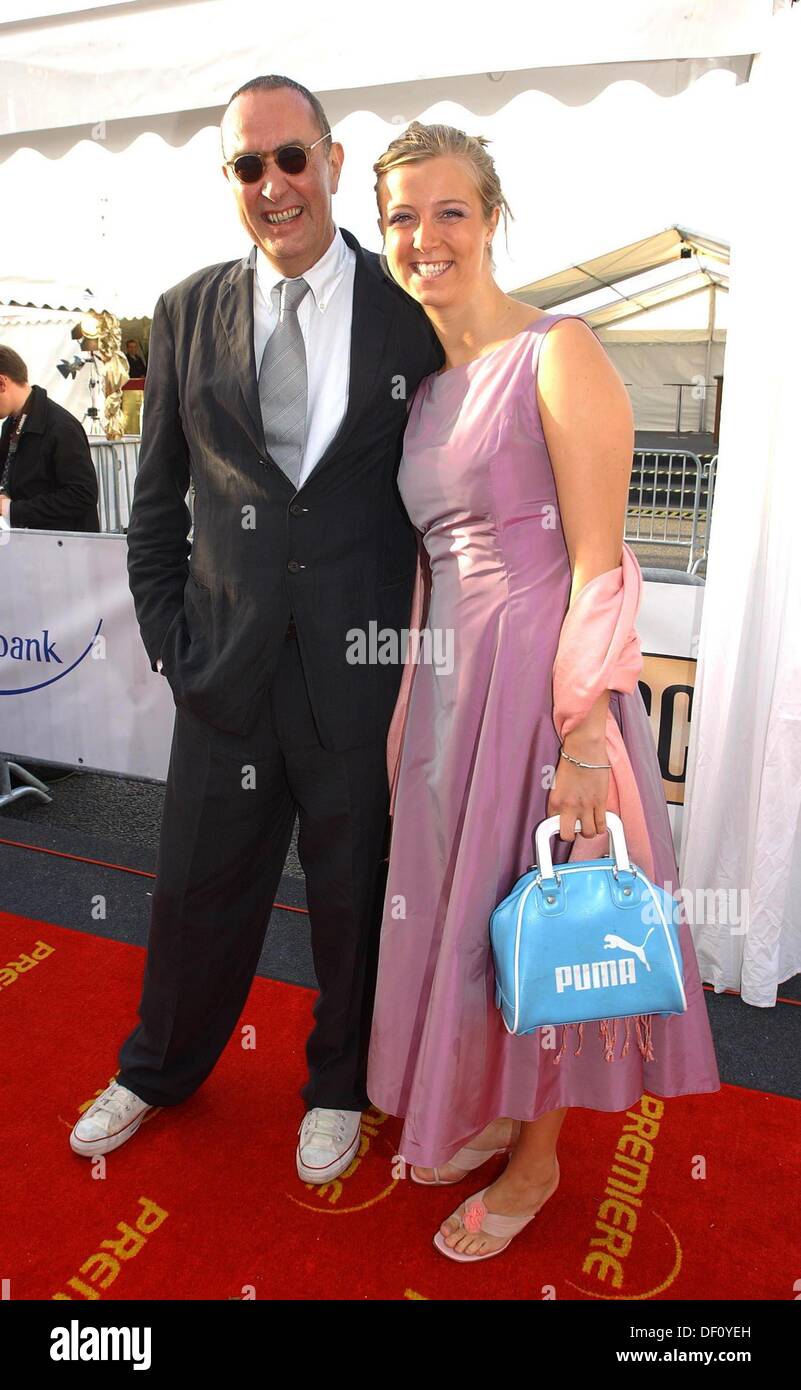 Bernd Eichinger and daughter Nina Eichinger at the German Film Award ...