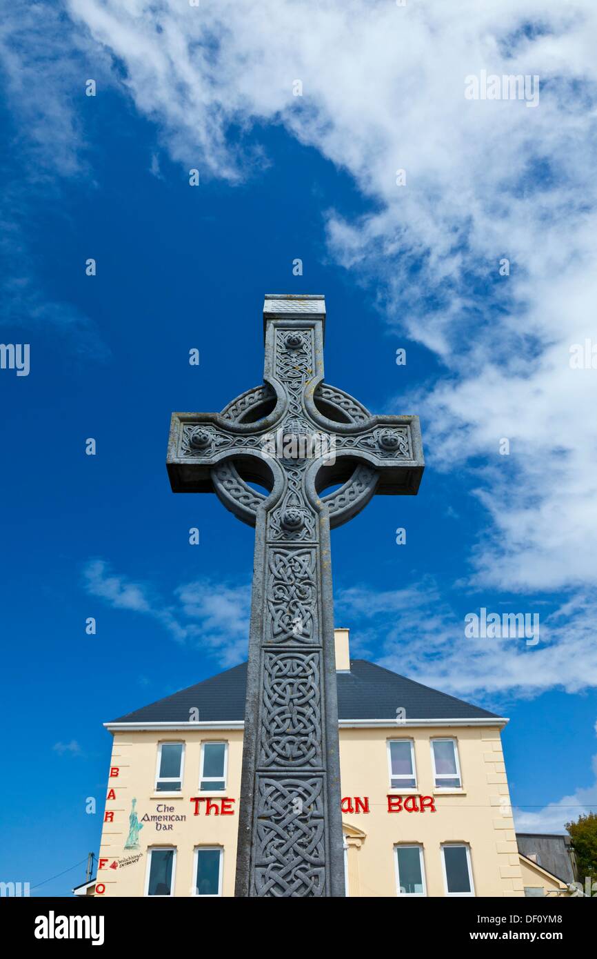 Kilronan Village Inishmore Aran Islands High Resolution Stock ...