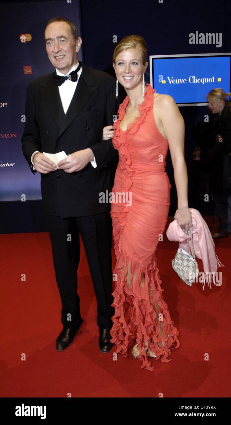 Bernd Eichinger and daughter Nina Eichinger at the Bambi Award 2005 in ...