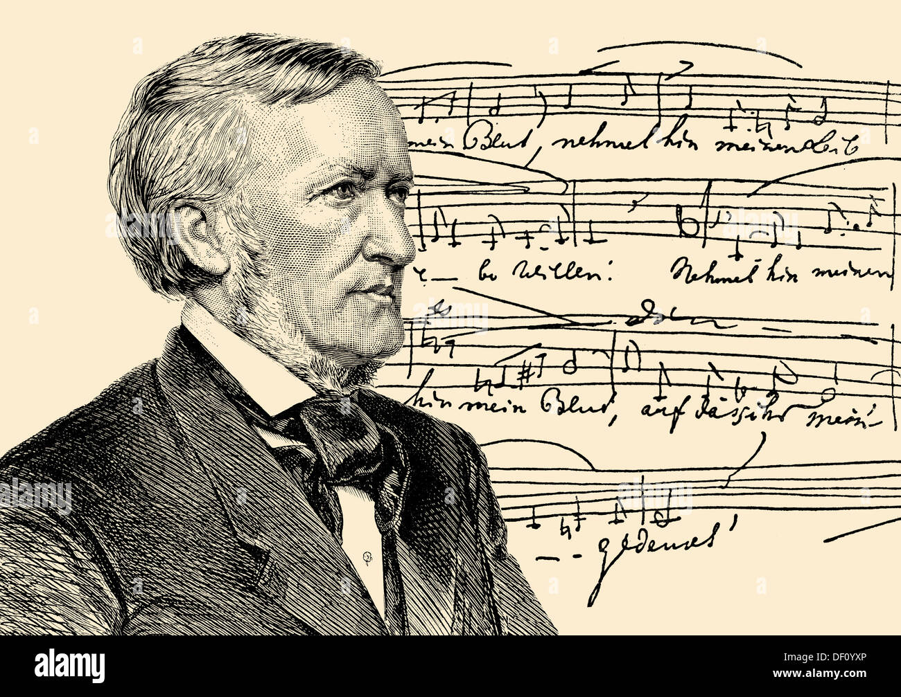 Wilhelm Richard Wagner 1813 - 1883, a German composer, playwright ...