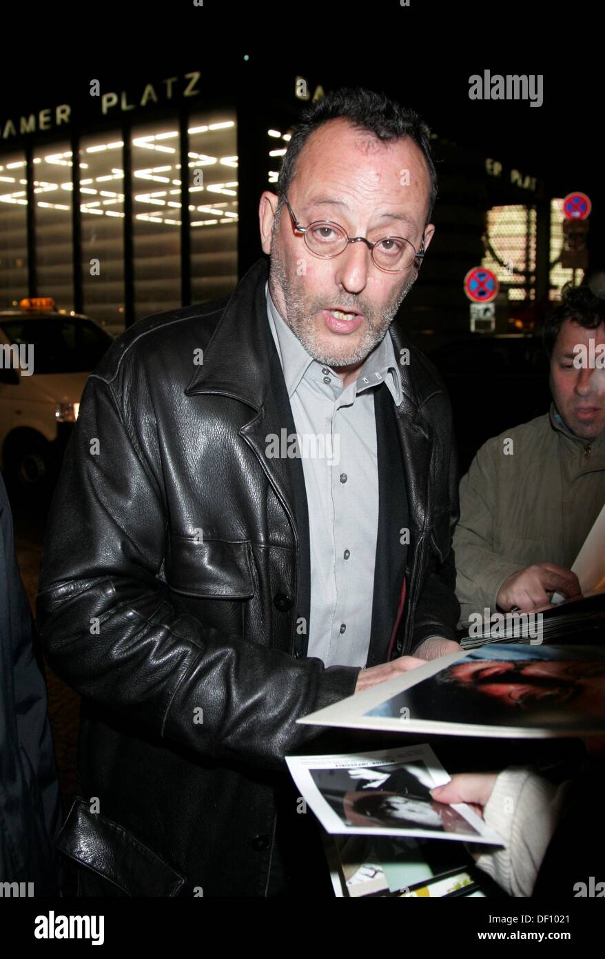Actor Jean Reno enters the Ritz Carlton Hotel in Berlin Stock Photo - Alamy