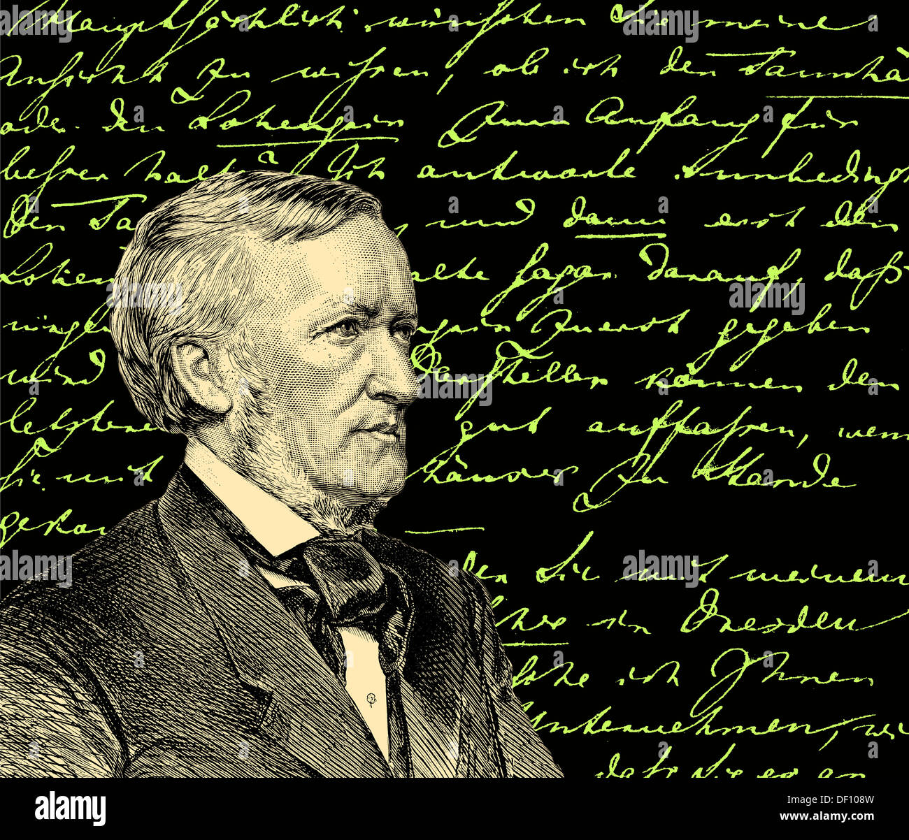 Wilhelm Richard Wagner 1813 - 1883, a German composer, playwright ...