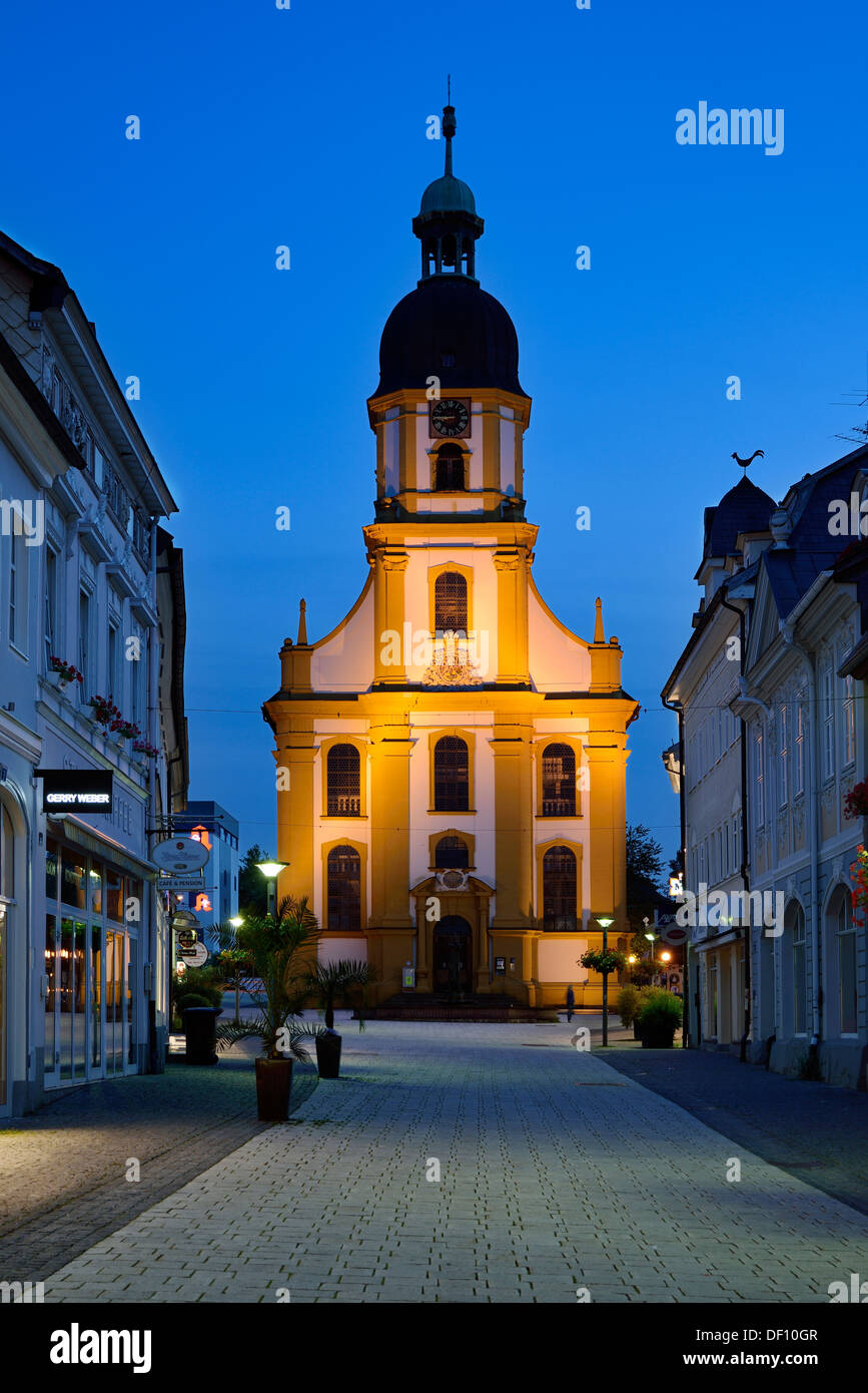 baroque church in the Steinweg, Thuringia, Suhl, barocke Kreuzkirche am ...