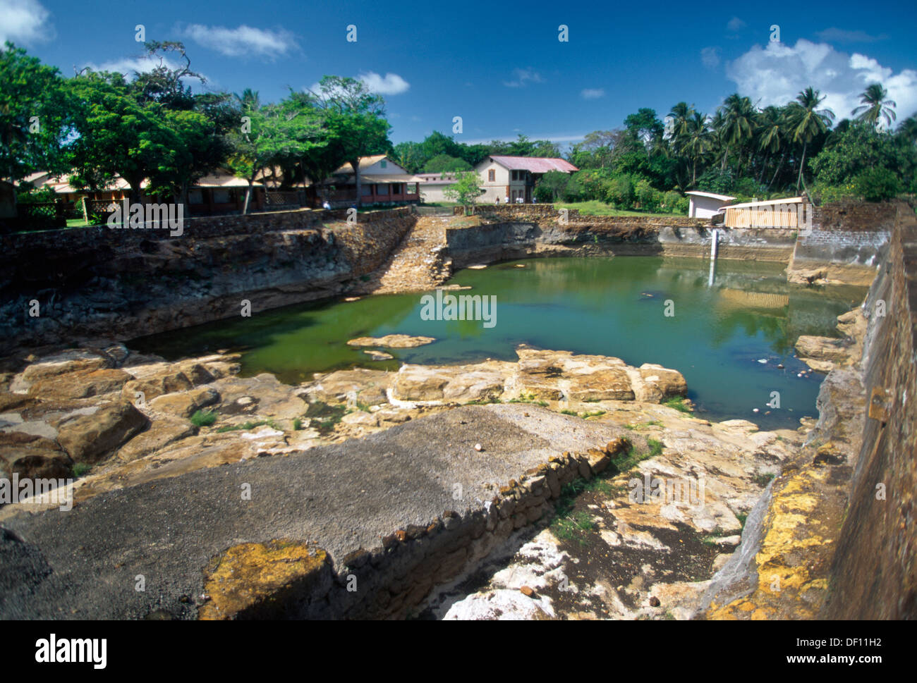 French Guiana Salvation Island Royale Island Reservoir Stock Photo - Alamy