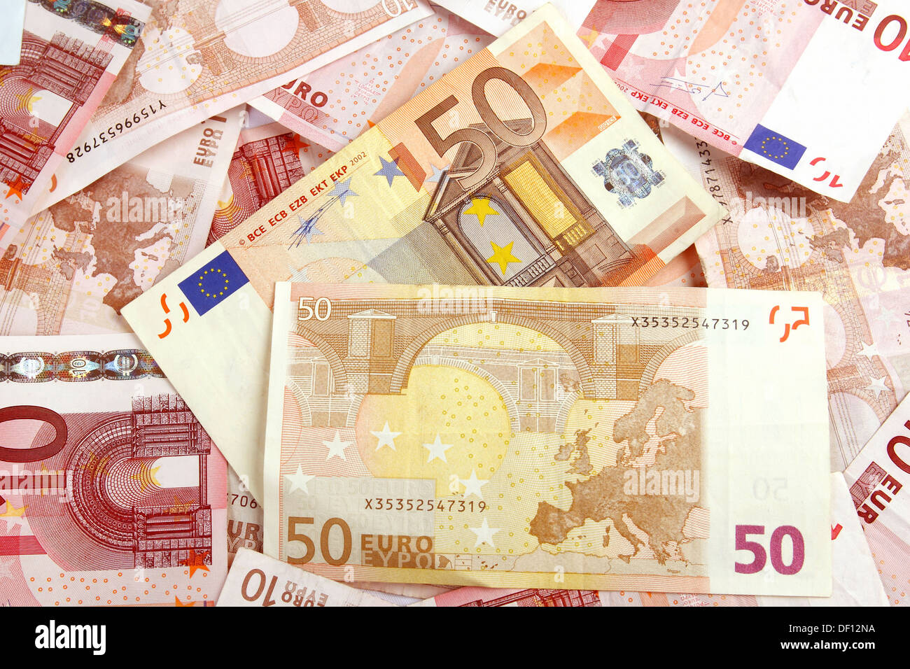 Berlin, Germany, various Euro bills Stock Photo - Alamy