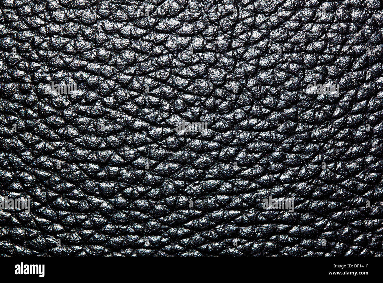 background of black genuine leather leather surface roughness Stock ...