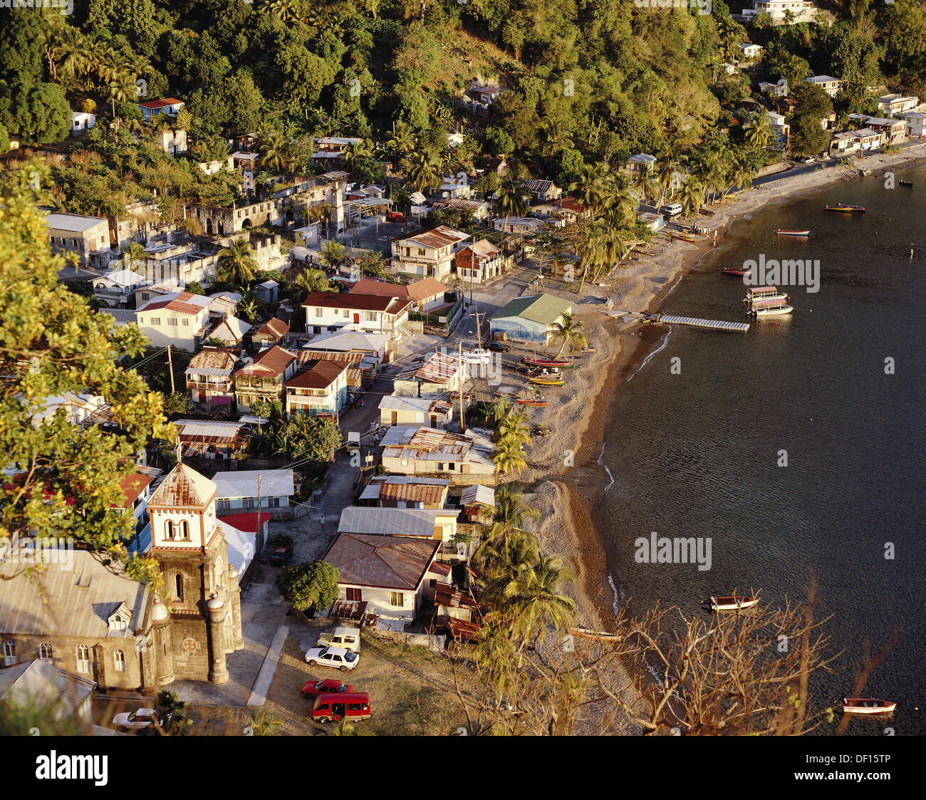 Soufriere bay dominica hi-res stock photography and images - Alamy
