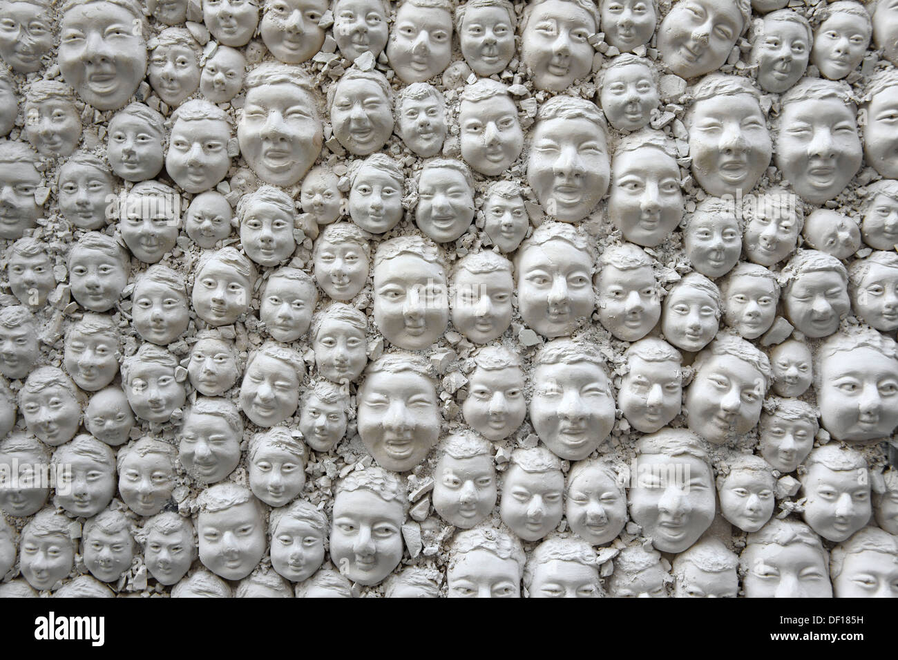 Many face pictures hi-res stock photography and images - Alamy