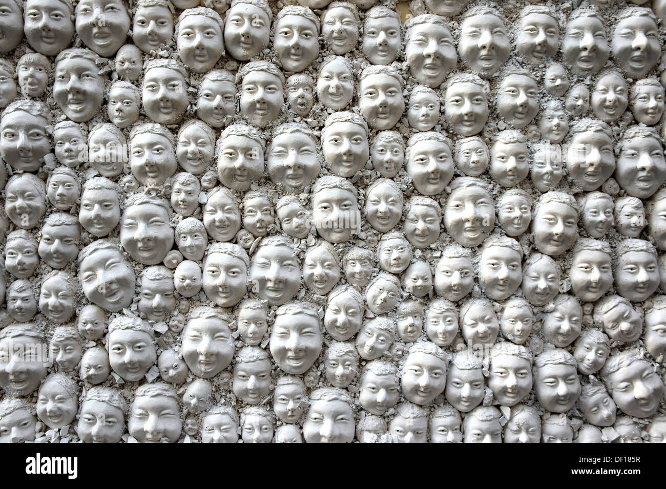 Many face pictures hi-res stock photography and images - Alamy