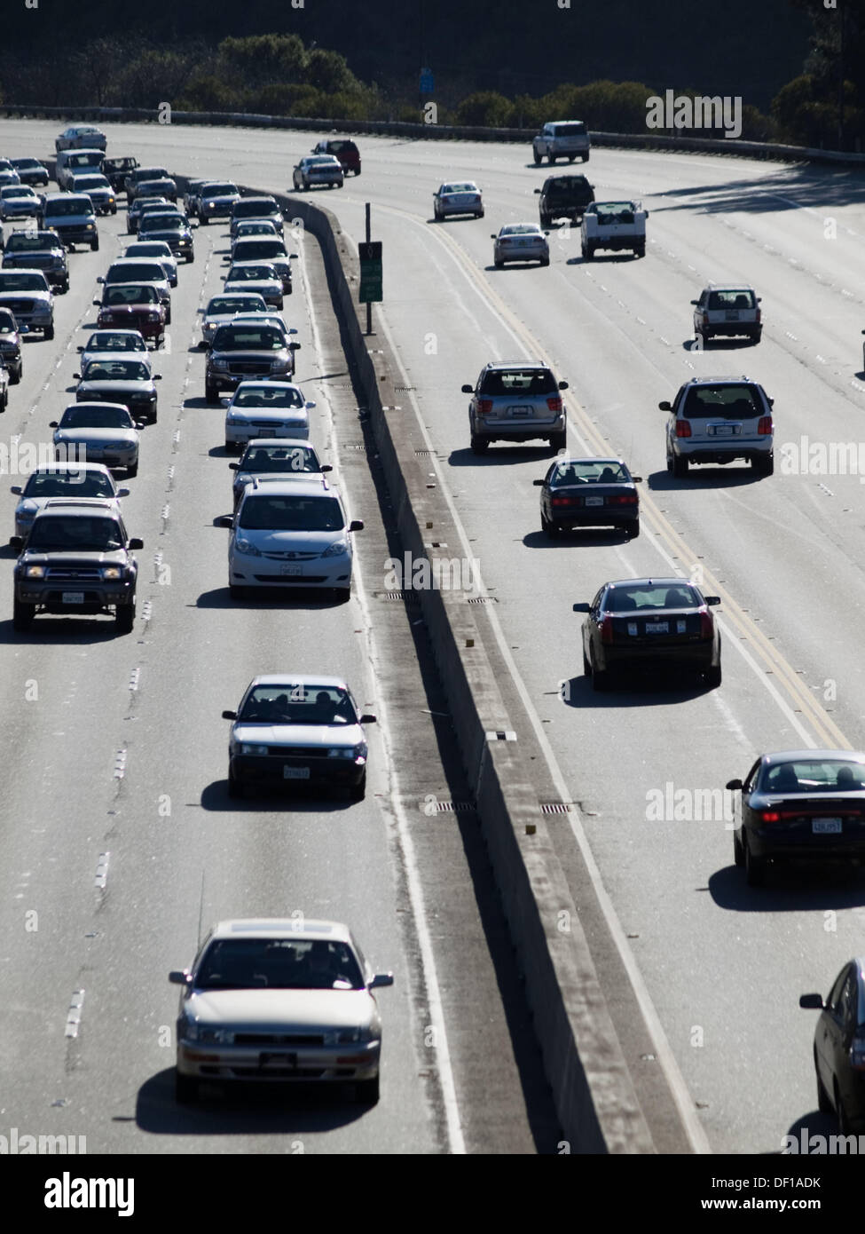 Congested freeway california hi-res stock photography and images - Alamy