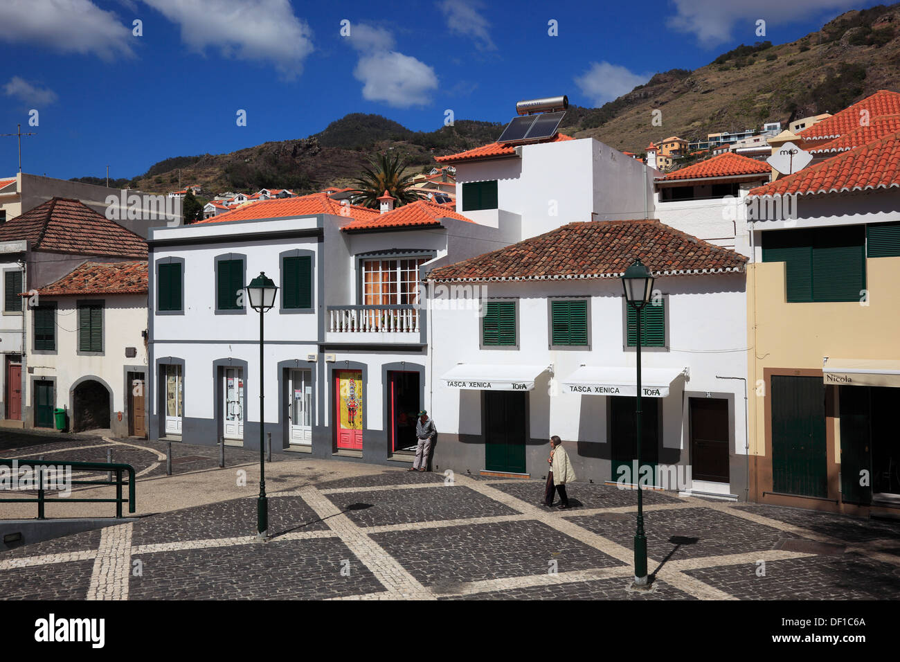 Madeira, Machico, second largest city on the island Stock Photo - Alamy