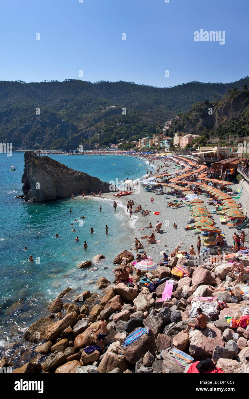 Monterosso al mare sandy beach hi-res stock photography and images - Alamy