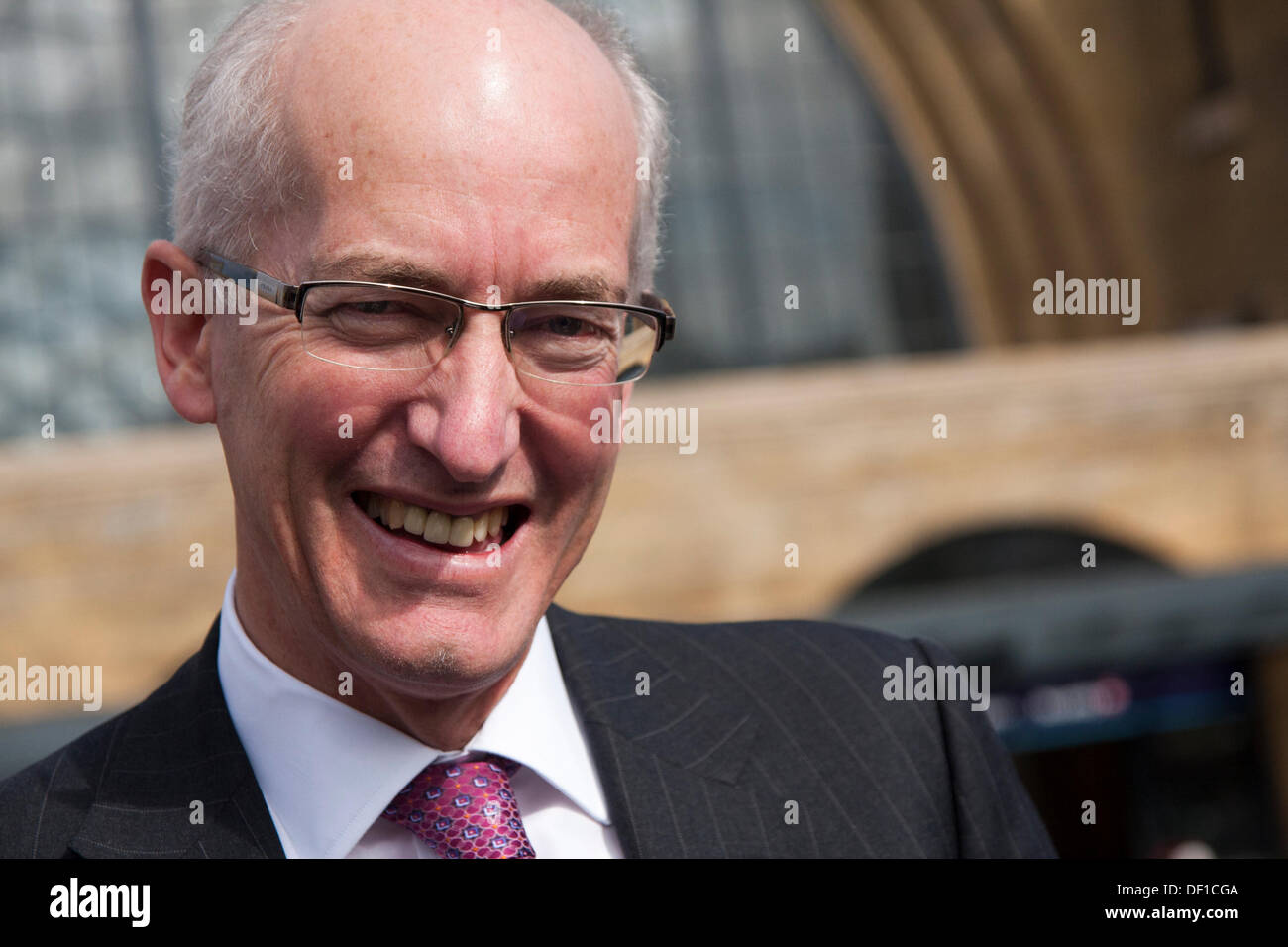 Kings cross station official opening kings cross square hi-res stock ...