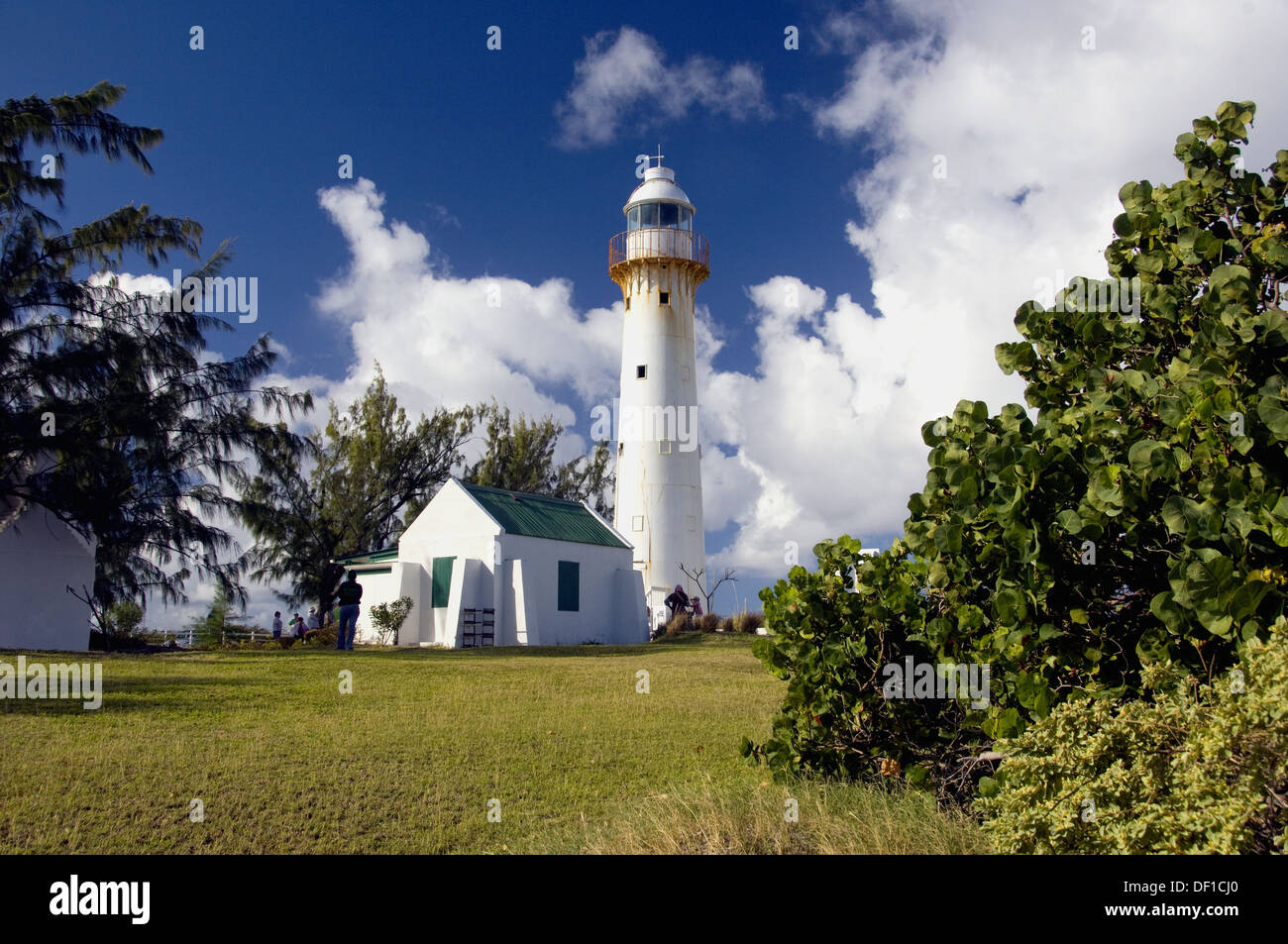 The Grand Turk Imperial Lighthouse in the Turks and Caicos Islands ...