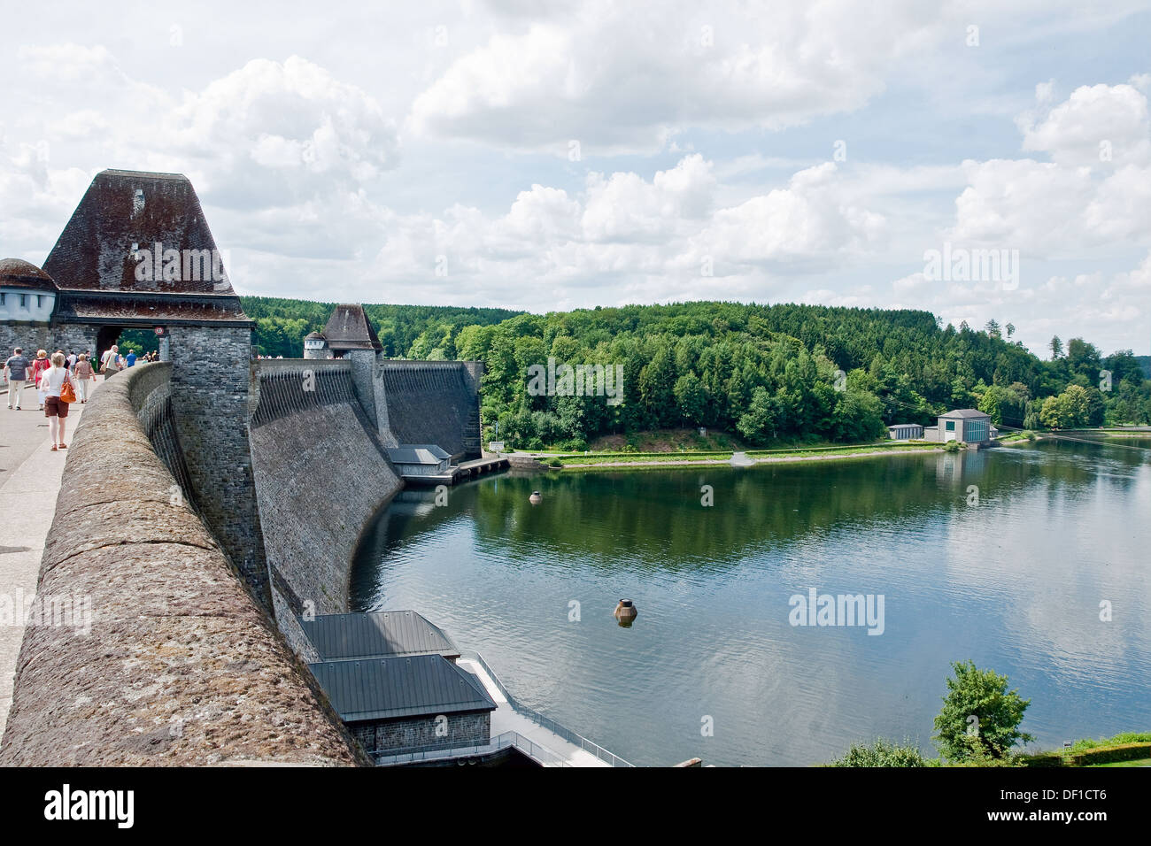 Mohne Dam, Germany. On 17 May 1943 the dam was breached by No 617 ...