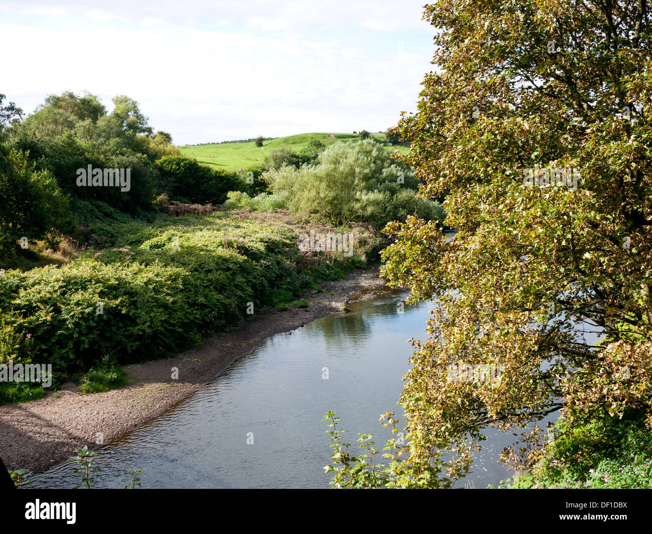 River Irwell, Radcliffe,Greater Manchester, UK Stock Photo - Alamy