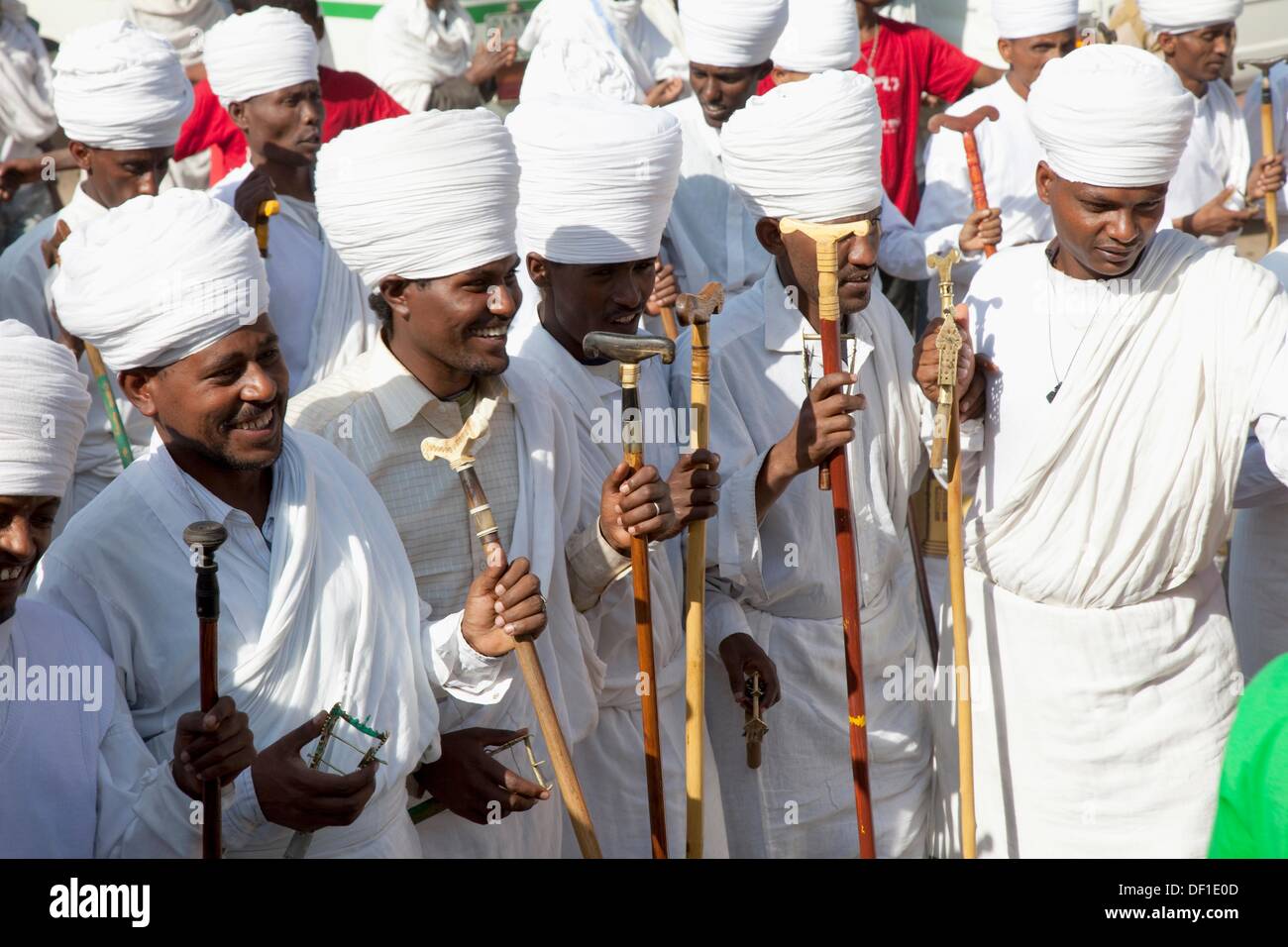Africa Ethiopia Gonder Timkat festival Stock Photo - Alamy