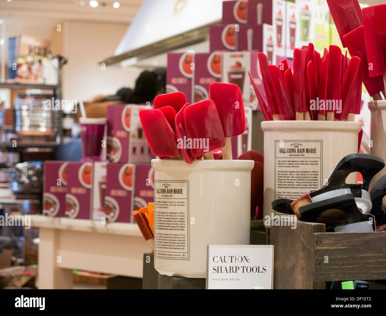 Utensil and Tool Display, Williams-Sonoma Retail Store, Time Warner ...