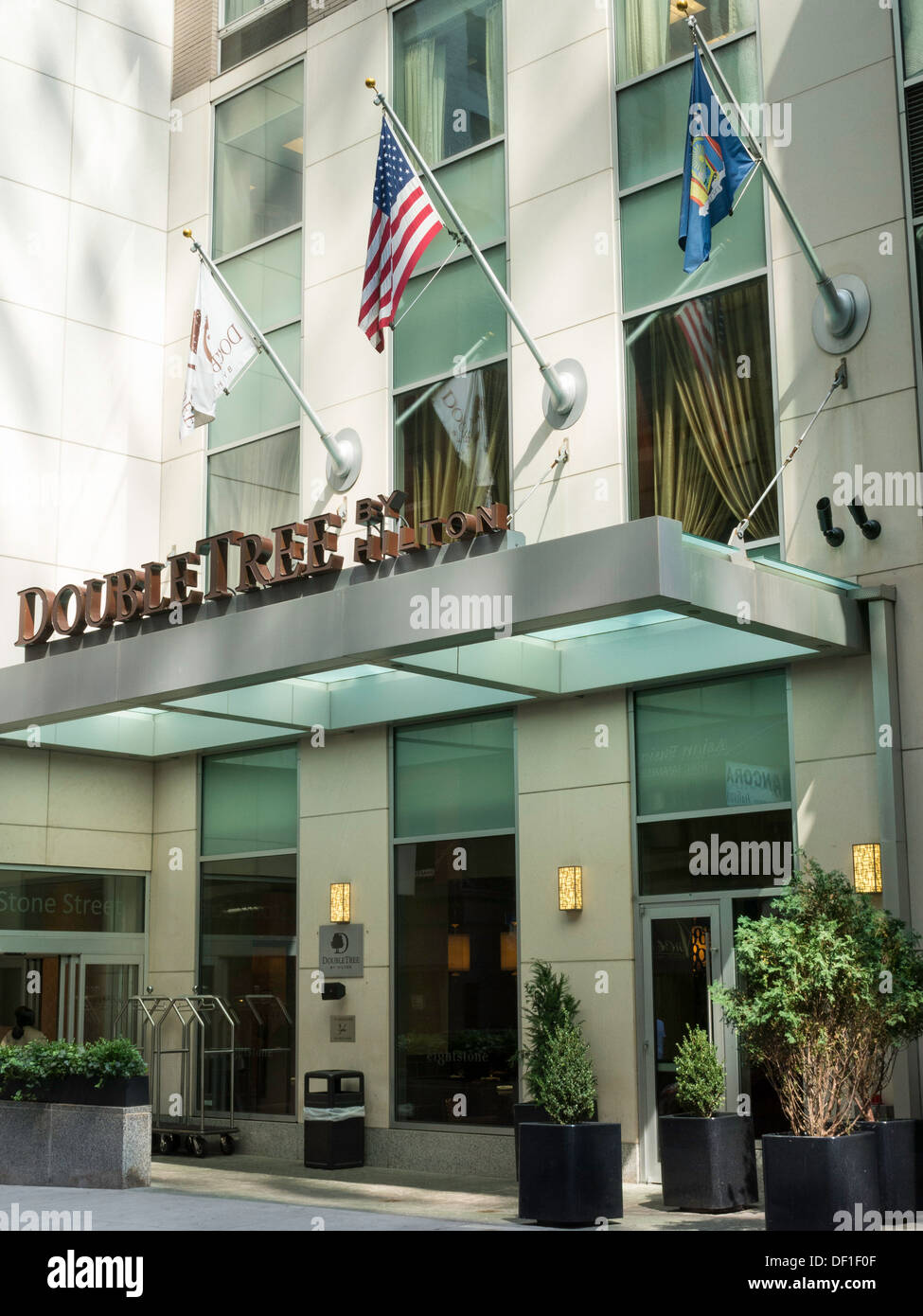 Double Tree Hotel Entrance Stock Photo - Alamy